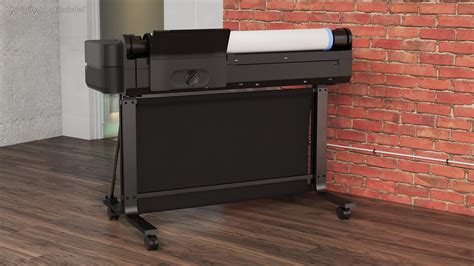 Wireless Plotter Printer Closed 3d Model 49 3ds Blend C4d Fbx Max Ma Lxo Obj Free3d