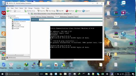 Citrix Xenserver Creating A Virtual Machine Youtube
