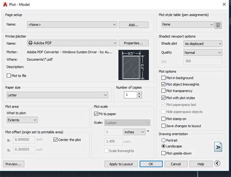 Solved Printing To PDF Orientation Rotated CW Autodesk Community