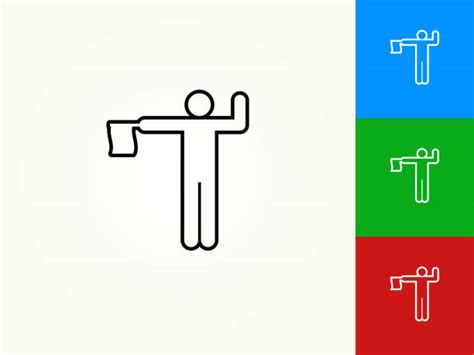 Flagger Icon Illustrations Royalty Free Vector Graphics And Clip Art