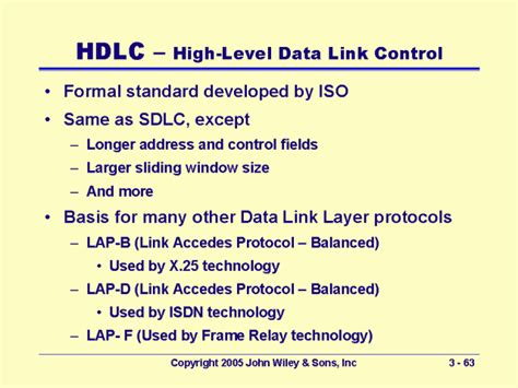 Hdlc High Level Data Link Control