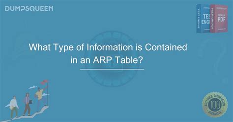 What Type Of Information Is Contained In An Arp Table A Complete Guide For Network Professionals