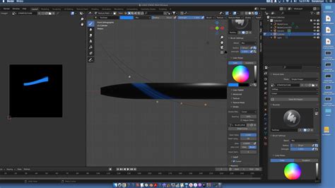How To Sharpen A Paint Curve Works In Progress Blender Artists Community
