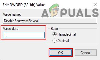 How To Disable Password Reveal Button In Windows 10