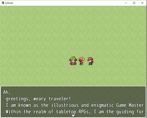 Mv Plugin To Be Able To Create Ai Npcs With Inworld Api Rpg Maker