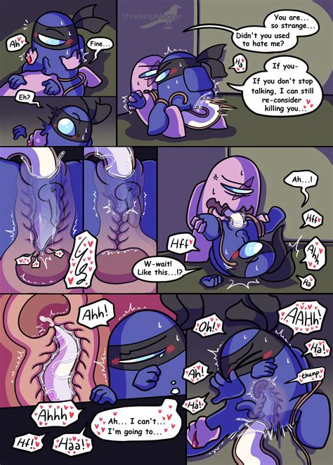Rule 34 Among Us Balls Comic Comic Page Crewmate Among Us Cuntboy