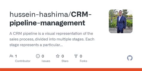 GitHub Hussein Hashima CRM Pipeline Management A CRM Pipeline Is A Visual Representation Of