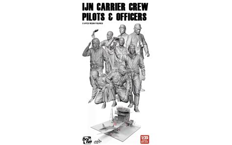 Ijn Carrier Crew Pilots And Officers Border Br006