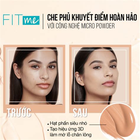 Kem Nền Fit Me Matte Poreless Foundation Spf 22 112