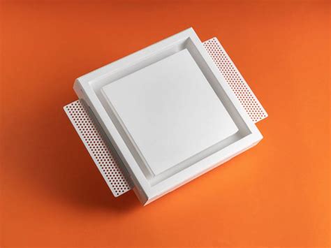 Hidden Ventilation Gypsum Diffusers Rondo Kvadro Air Vent Diffusers