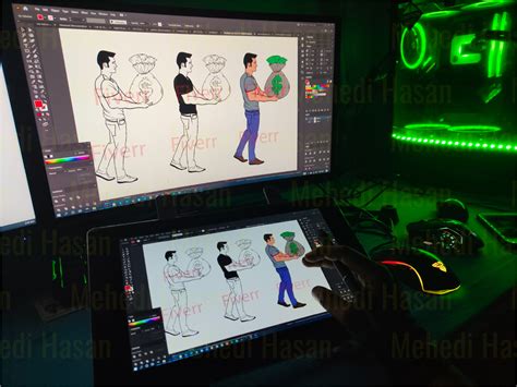 Fiverr Clients Work Custom Design By Mehedi Hasan On Dribbble