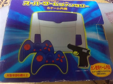 スーパーゲームファンタジー ファミコン互換機 8ゲーム内蔵 メルカリ