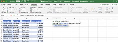 excel countif and countifs functions how to use and examples layer blog