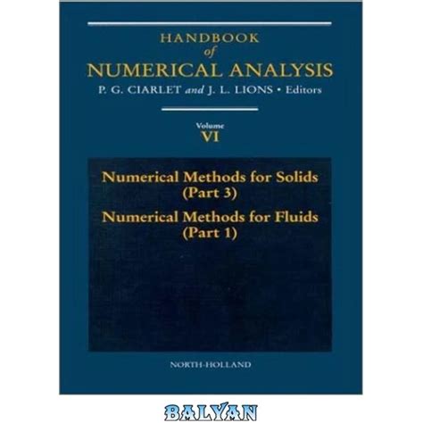 خرید و قیمت دانلود کتاب Numerical Methods For Solids Part 3 Numerical Methods For Fluids Part