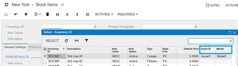 Acumatica Add Attributes Fields On Inventory Lookup Stack Overflow