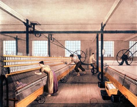 Industrial Revolution Inventions Textile