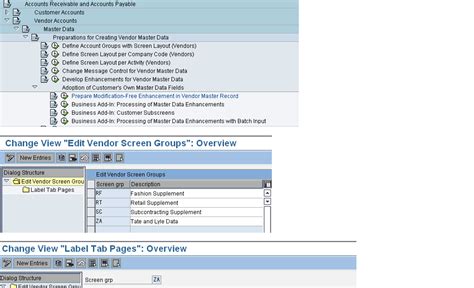 Enhancement Screen Exit For Vendor Master Data SAP Community