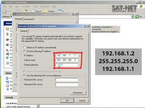 How To Configure Manual IP TCP IP Settings YouTube