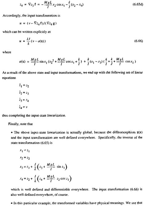 Using The Nonlinear System From Example 610 Design