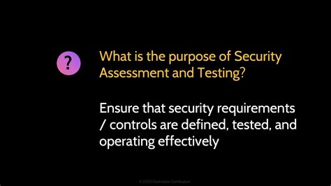 Security Assessment And Testing Cissp Mindmap Destcert