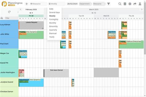 Create An Online Schedule With PlanningPME