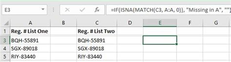 Excel Trick Find Mismatched Values From A Pair Of Lists Information