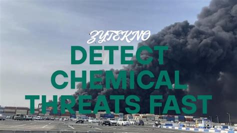 Rapid Chemical Detection Drones For Emergency Response