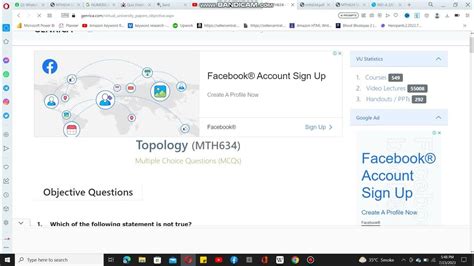 Mth634 Quiz 3 2023 Part 3 Youtube