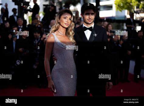 Flavy Barl Left And Esteban Ocon Pose For Photographers Upon Arrival