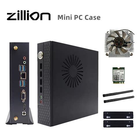Mini Itx Chassi Port Til Desktop Computador Caso Jogos Componentes Do
