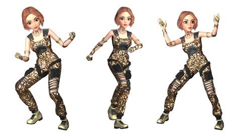 Cartoon Rigged Dancer Queen Olivia A Character 3d Model 3d Turbosquid