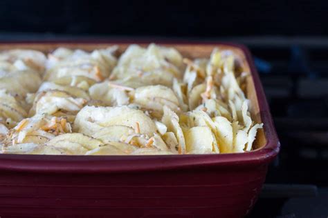 Ranch Hasselback Potato Casserole Goodie Godmother