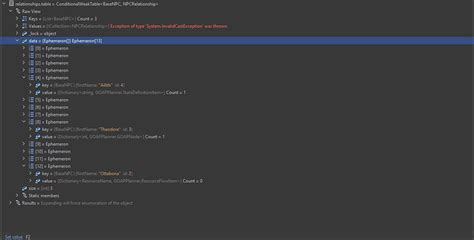 Conditionalweaktable Getting Corrupted Unity Engine Unity Discussions