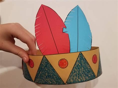 4 Simple Native American Crafts For Thanksgiving Kindergarten Creations