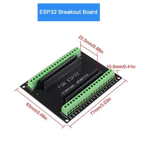 esp32 breakout board gpio esp32s development board esp32 esp wroom 32 g9k4 eur 4 23 picclick de