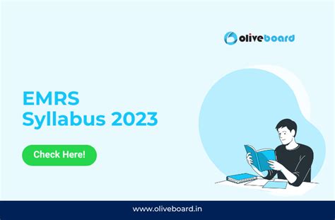Emrs Syllabus 2023 And Exam Pattern