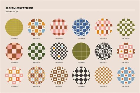 Retro Checkered Patterns Checkered Pattern Pattern Retro