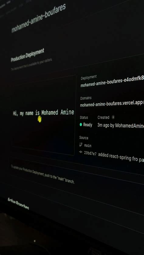 Mohamed Amine Boufares On Linkedin Cooking 👨‍💻 Personal Portfolio ⌛