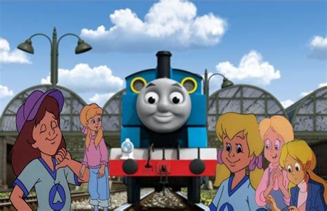 Christy And Her Friends Meet Thomas By Stonekieran07 On Deviantart