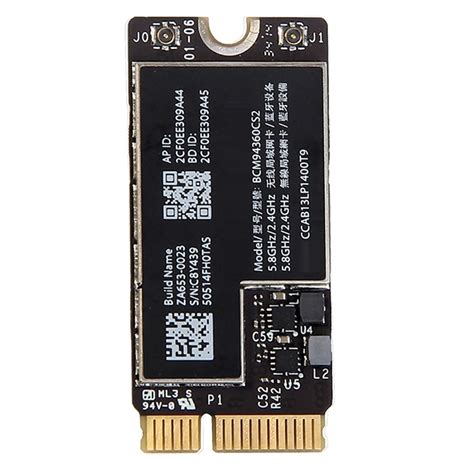 BCM94360CS2 Wireless Wifi Card Bluetooth 4.0 802.11Ac Hackintosh Macos ...