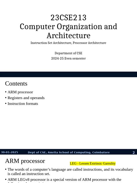 4 Arm Architecturepart 1 2 Pdf 64 Bit Computing Central