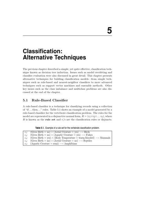 Data Mining Classification Alternative Techniques Pdf