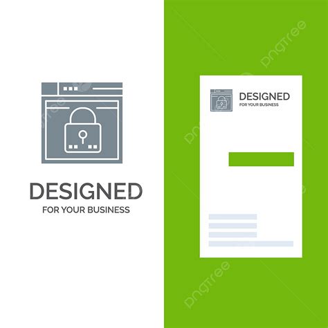 Web Design Layout Vector Png Images Login Secure Web Layout Password Lock Grey Logo Design And