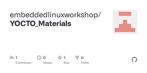 Github Embeddedlinuxworkshop Yocto Materials
