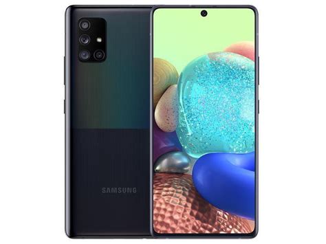 Смартфон Samsung Galaxy A71 A715f 4g 6128 ГБ черный купить по