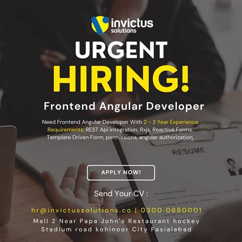 Sajid Hussain On Linkedin Frontenddeveloper Angular Hiring Techjobs Joinourteam