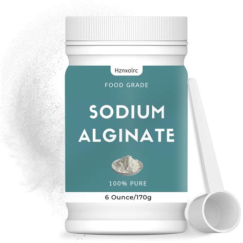 6 Oz Sodium Alginate Powder Pure Sodium Alginate Powder Perfect For