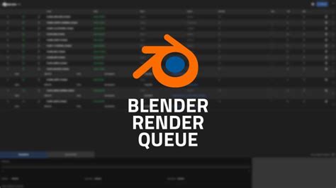 Streamline Your Blender Workflow With Blender Render Queue Ab Arts
