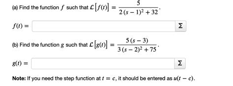 Solved A Find The Function F Such That Chegg