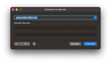 如何將 macOS 裝置連接到 SMB 共享